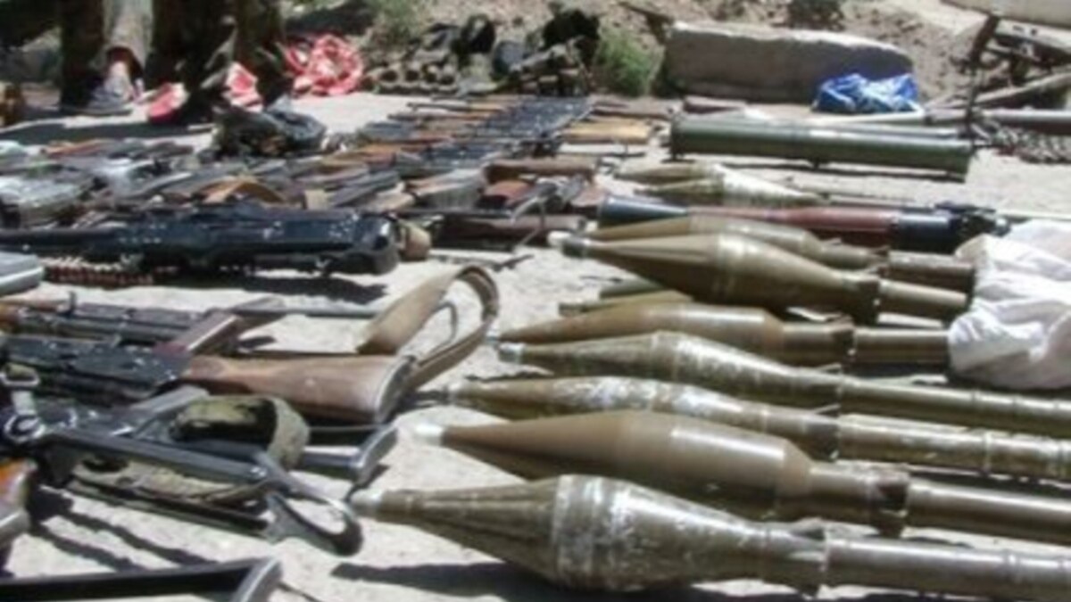 More Than 200 Weapons Handed Over In East Tajikistan