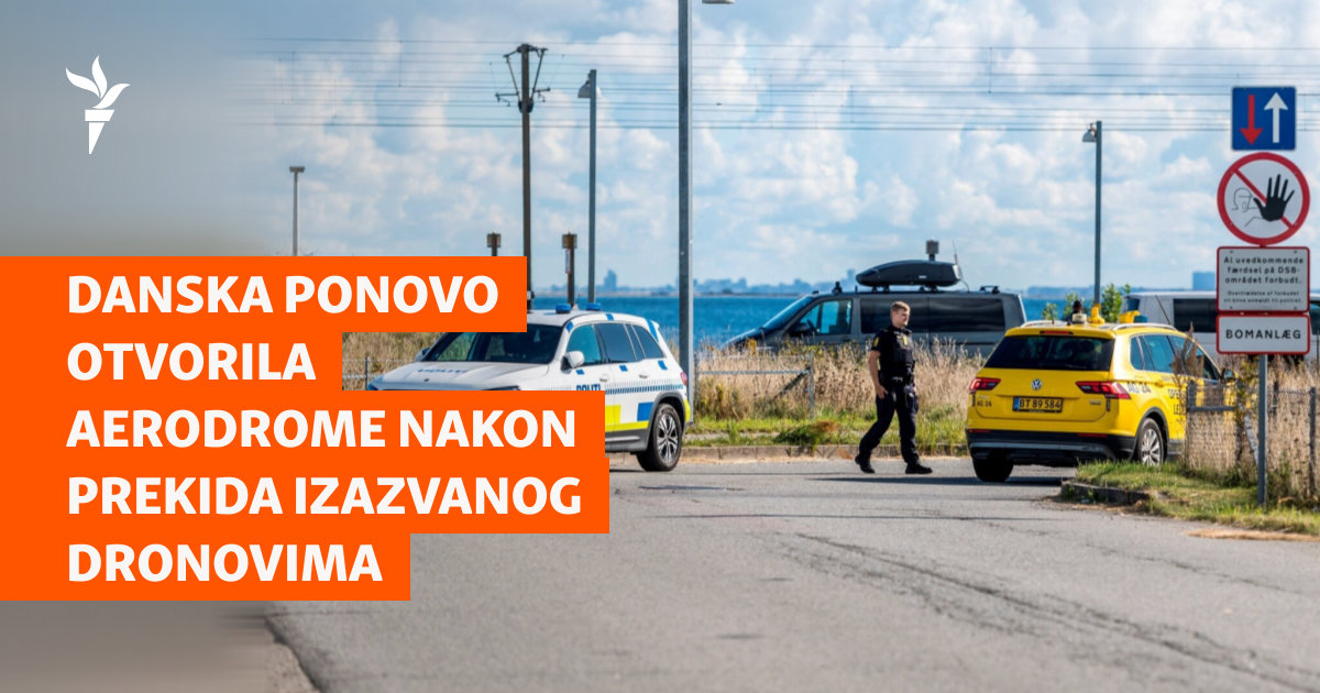 Danska tvrdi da je 'profesionalni akter' odgovoran za letove dronova iznad aerodroma
