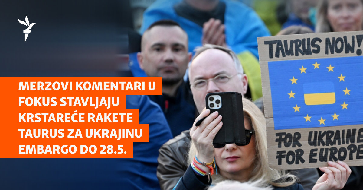 Merzovi komentari u fokus stavljaju krstareće rakete Taurus za Ukrajinu