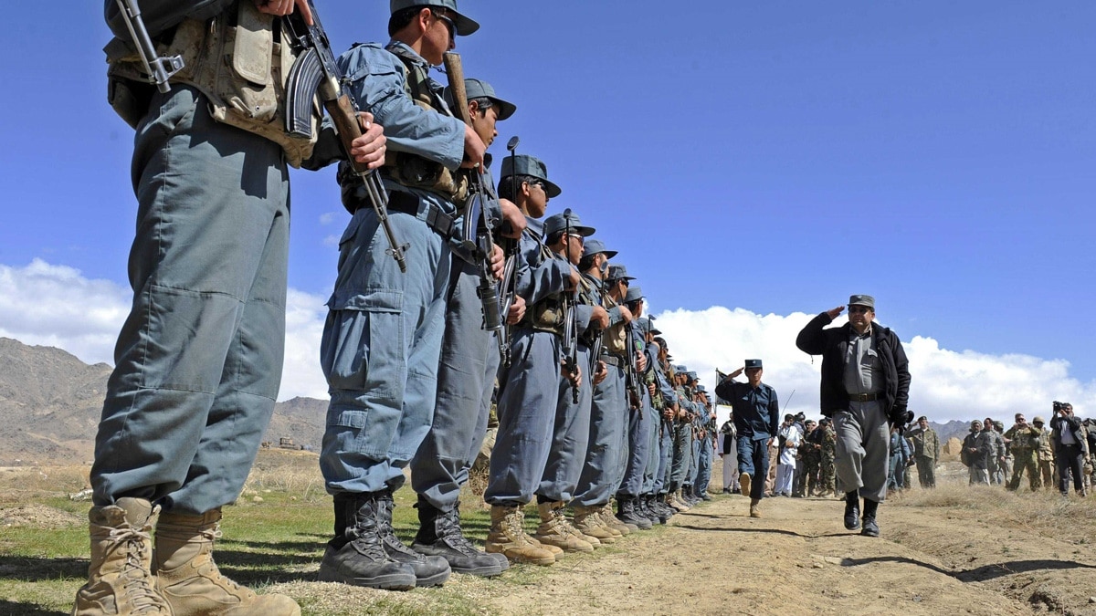 Six Afghan Policemen Killed In Insider Attack