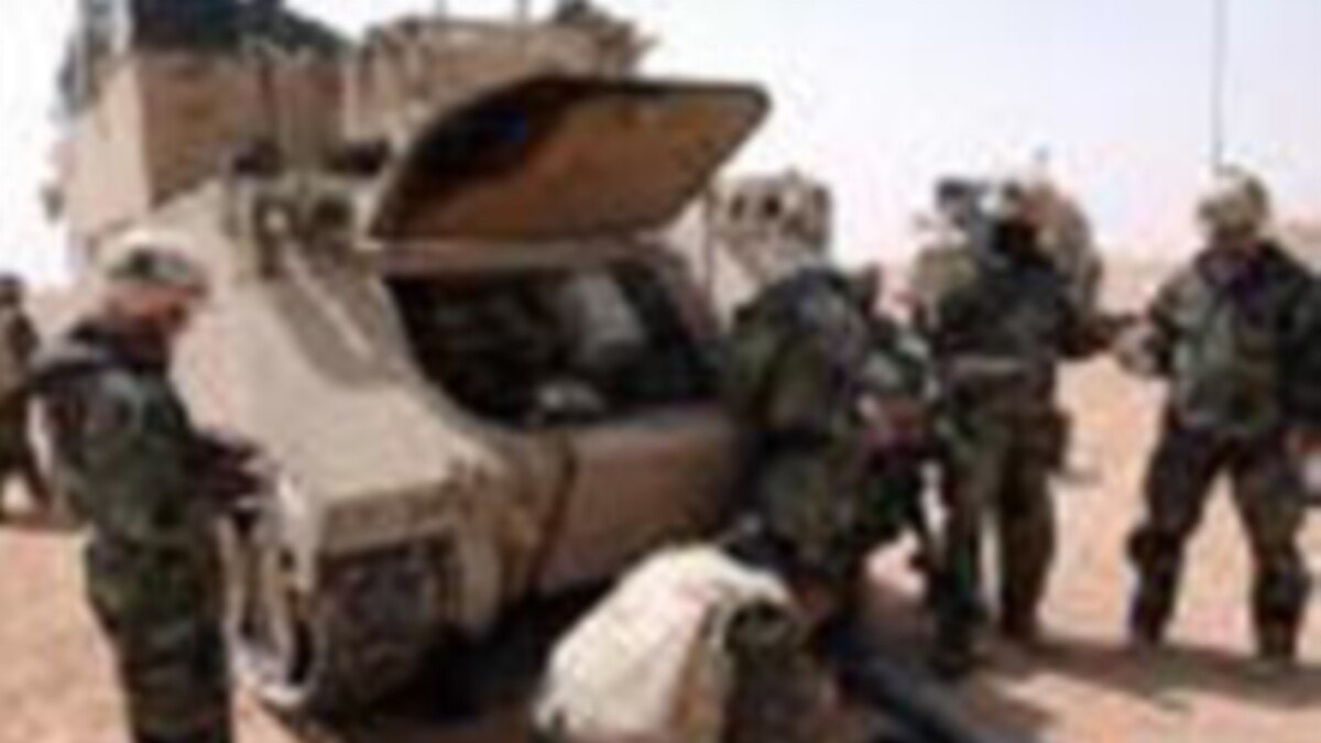 U.S. Reinforces Troops Outside Al-Fallujah
