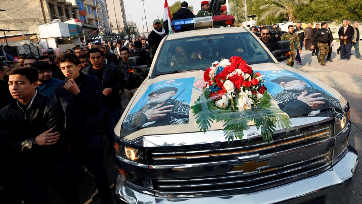 Thousands Mourn Iranian General In Iraq