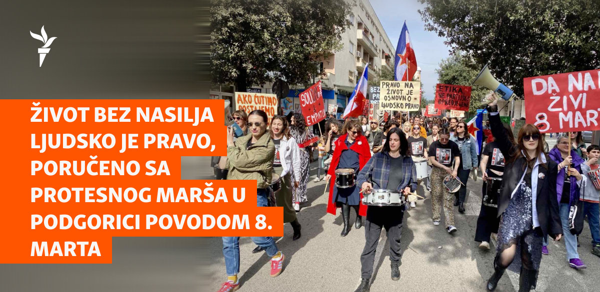 Život bez nasilja ljudsko je pravo, poručeno sa protesnog marša u ...
