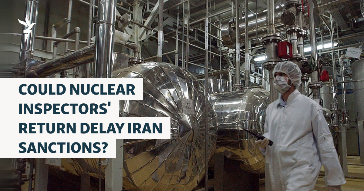 Nuclear Inspectors Return To Iran But Unlikely To Stop Snapback Sanctions