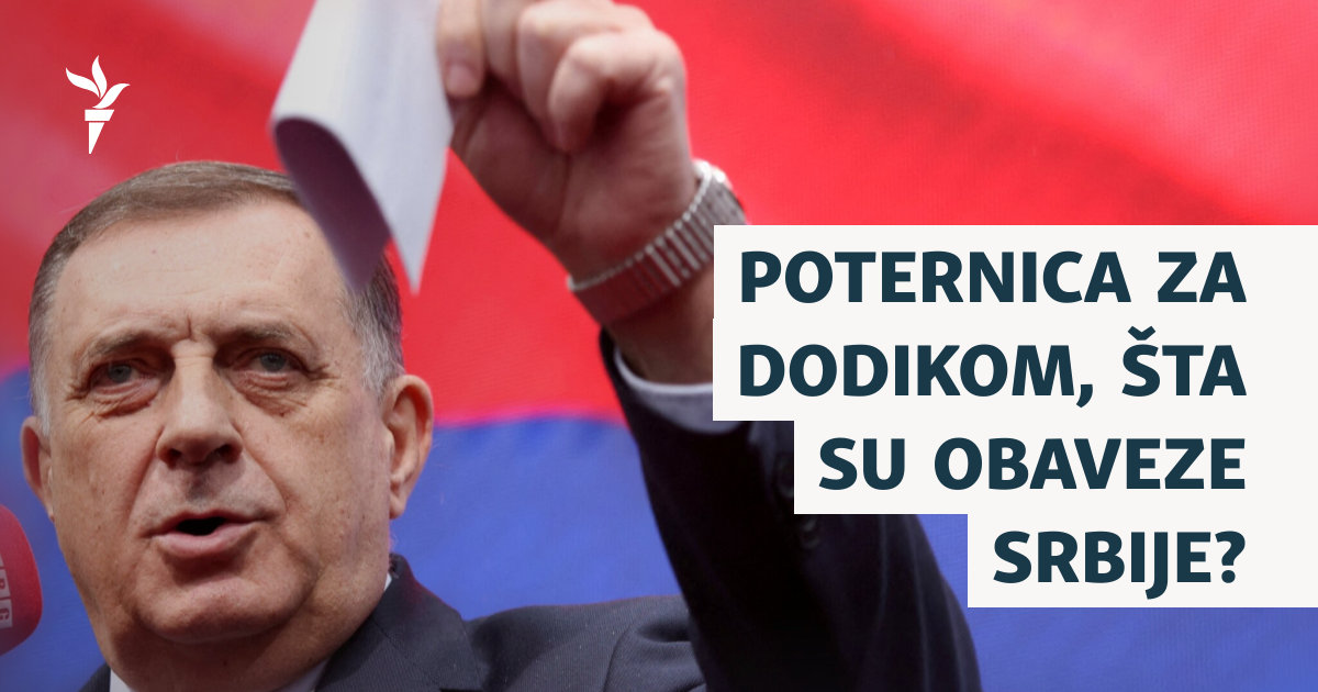 Poternica za Dodikom, šta su obaveze Srbije?