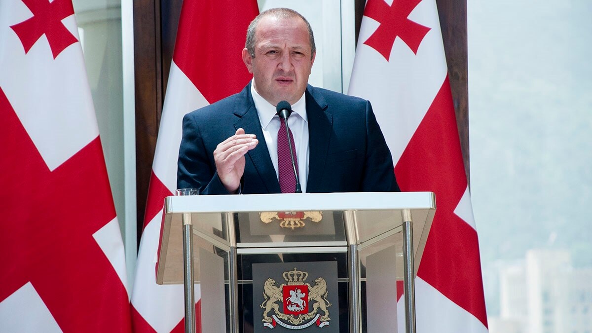 Georgian President: Tbilisi Will Ask For NATO Membership