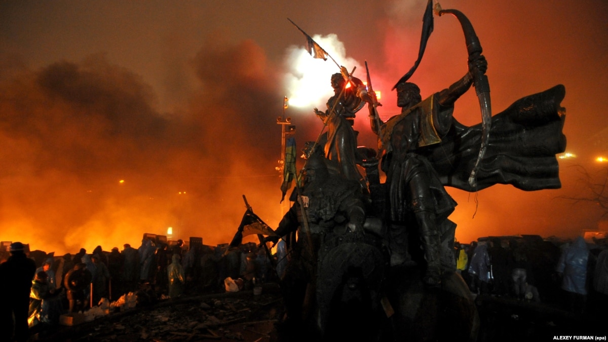 The Sparks Of Change: Ukraine's Euromaidan Protests