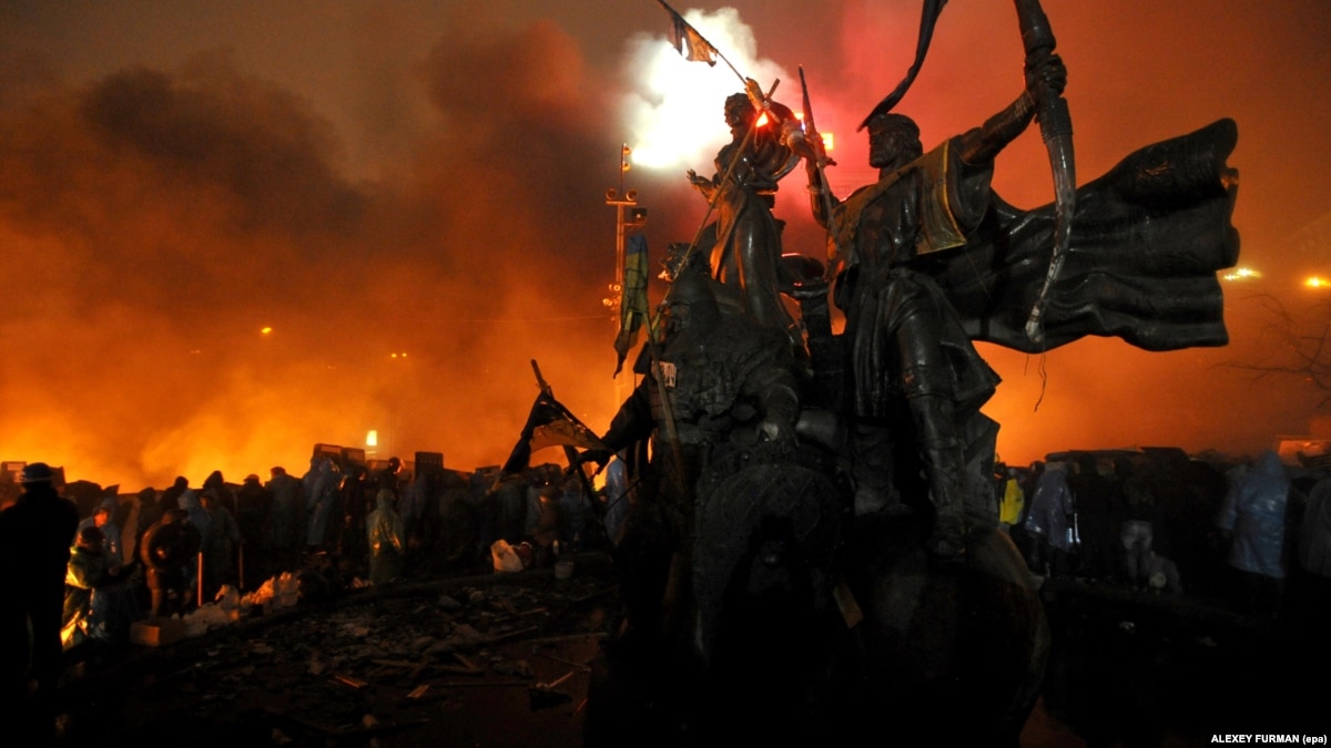 The Sparks Of Change: Ukraine's Euromaidan Protests