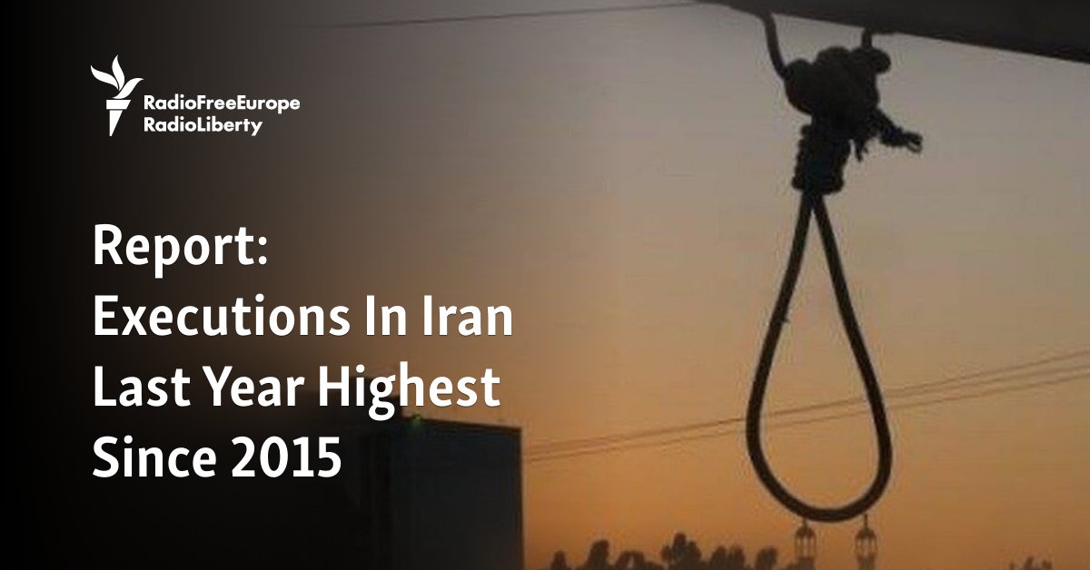 Report: Executions In Iran Last Year Highest Since 2015