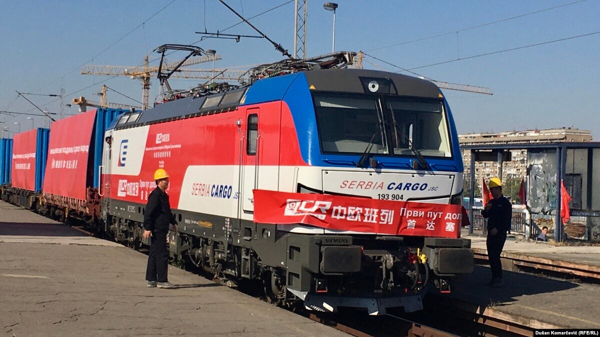 First Chinese Freight Train Arrives In Belgrade After Month-Long Journey