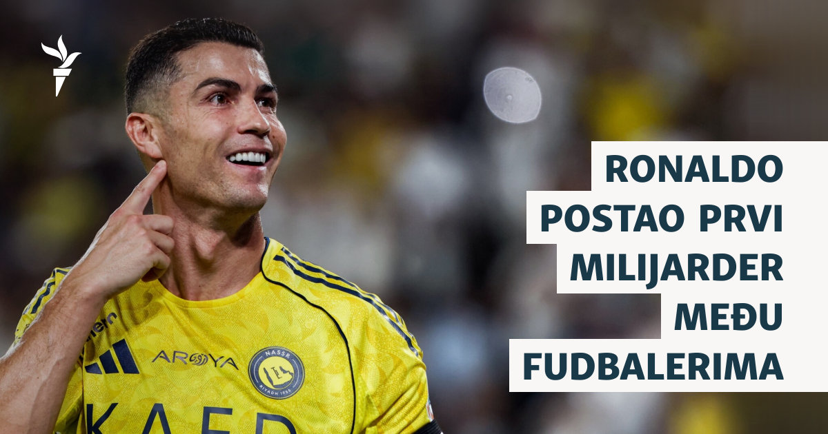 Ronaldo postao prvi milijarder među fudbalerima