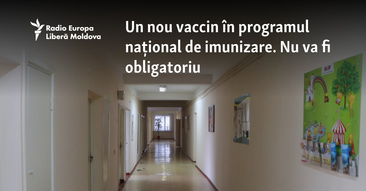 Un nou vaccin în programul național de imunizare. Nu va fi obligatoriu