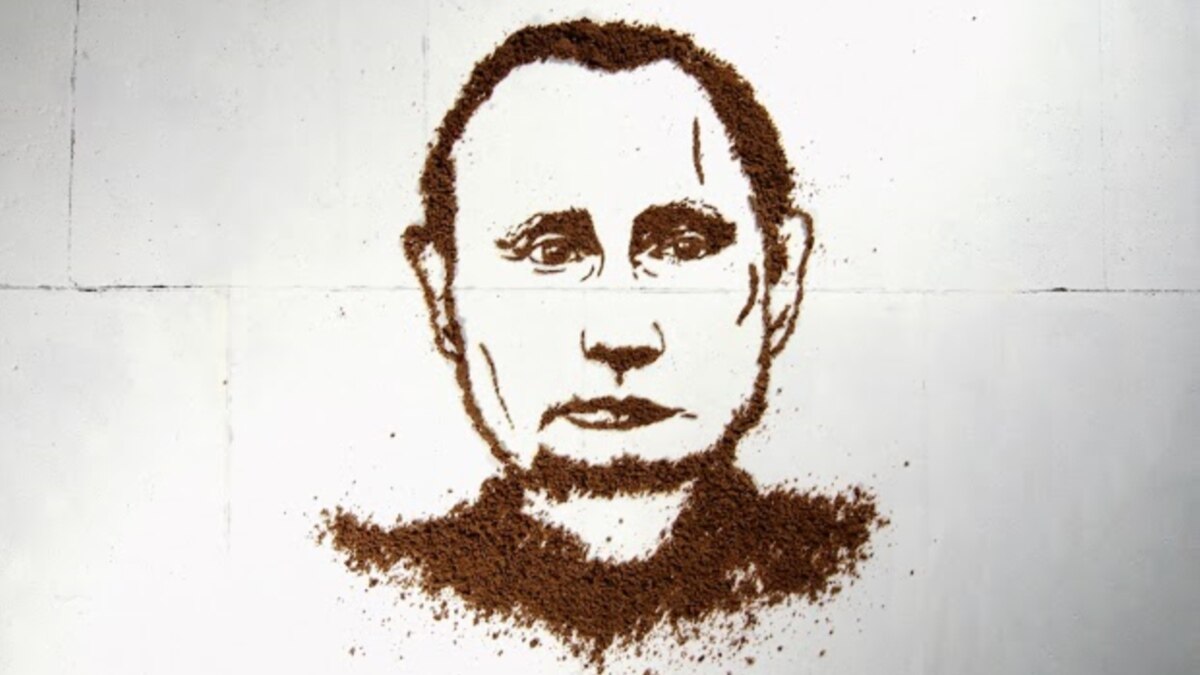 Lithuanian Artist Takes On Putin With Bread Crumbs