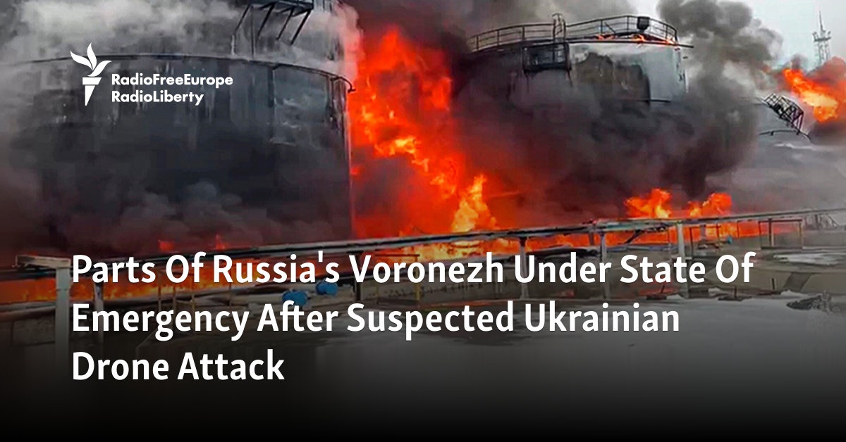 Parts Of Russia's Voronezh Under State Of Emergency After Suspected ...