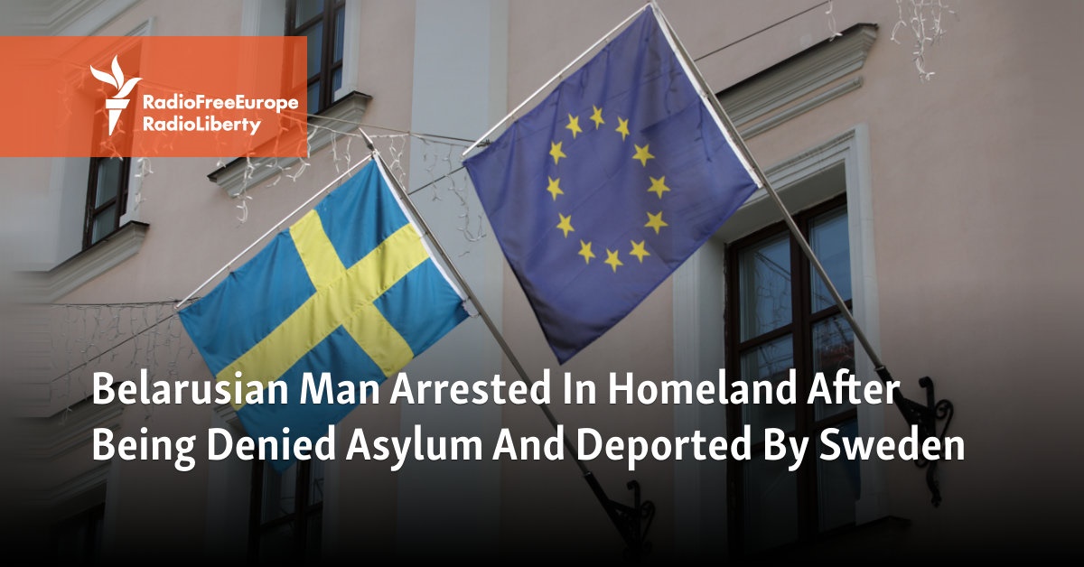 Belarusian Man Arrested In Homeland After Being Denied Asylum And ...