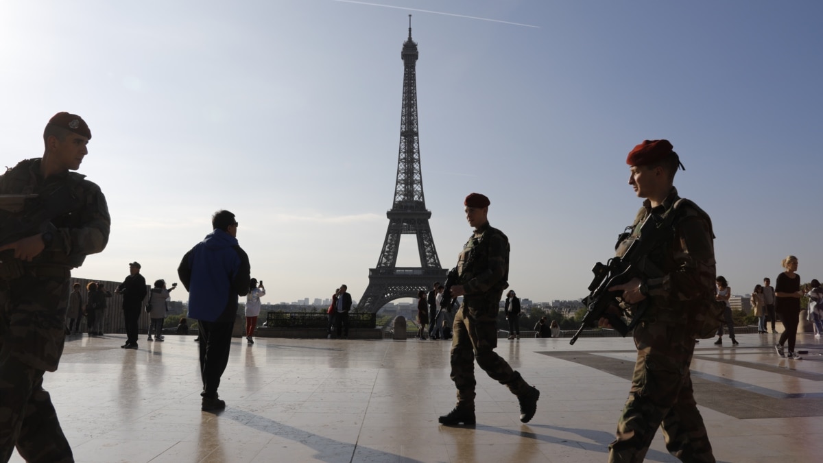 High Security Presence As French Vote In Presidential Election