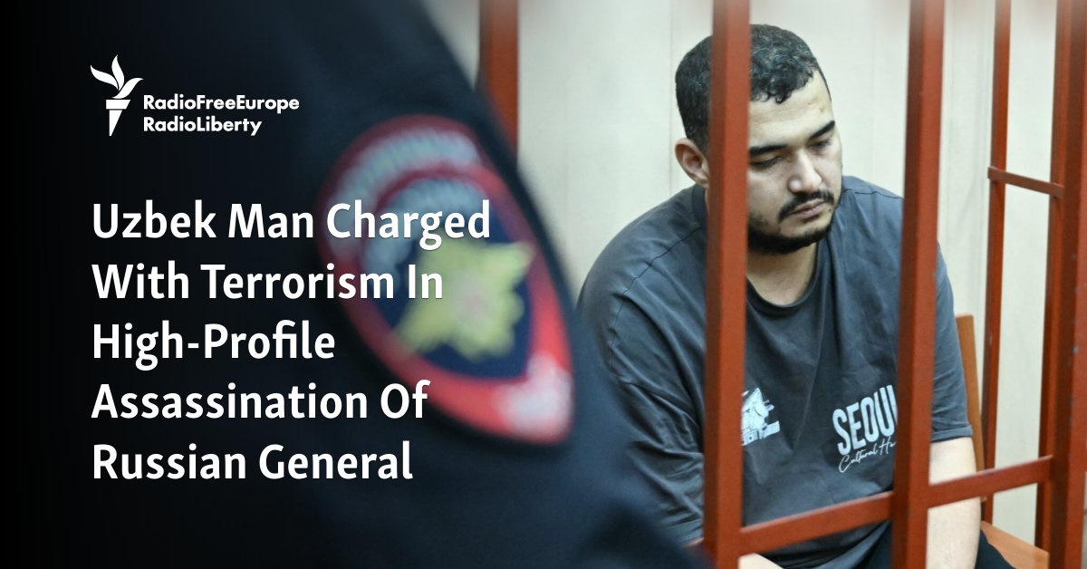 Uzbek Man Charged With Terrorism In High-Profile Assassination Of ...