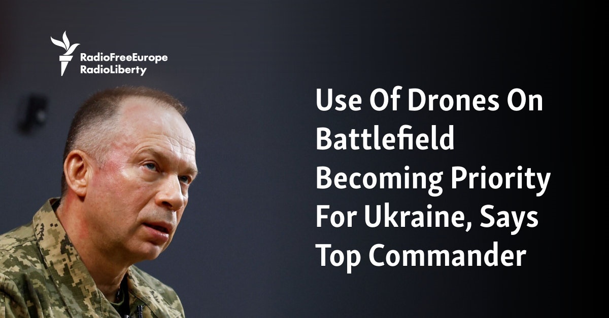 Use Of Drones On Battlefield Becoming Priority For Ukraine, Says Top ...