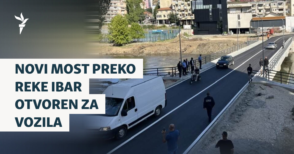 Novi most preko reke Ibar otvoren za vozila