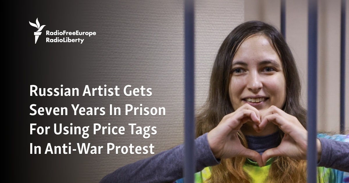 Russian Artist Gets Seven Years In Prison For Using Price Tags In Anti ...