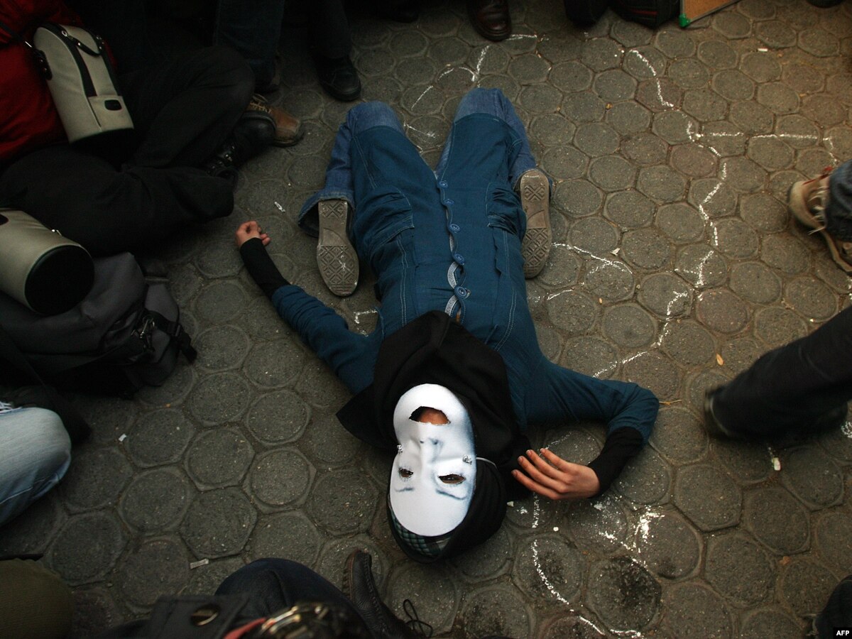 Reenactment Of Neda's Death