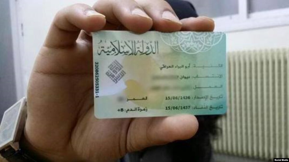 IS Claims It Has Issued ID Cards For Those Living Under Its Control