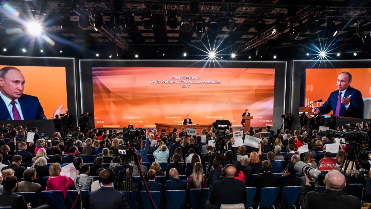 Putin To Hold Annual News Conference Next Month