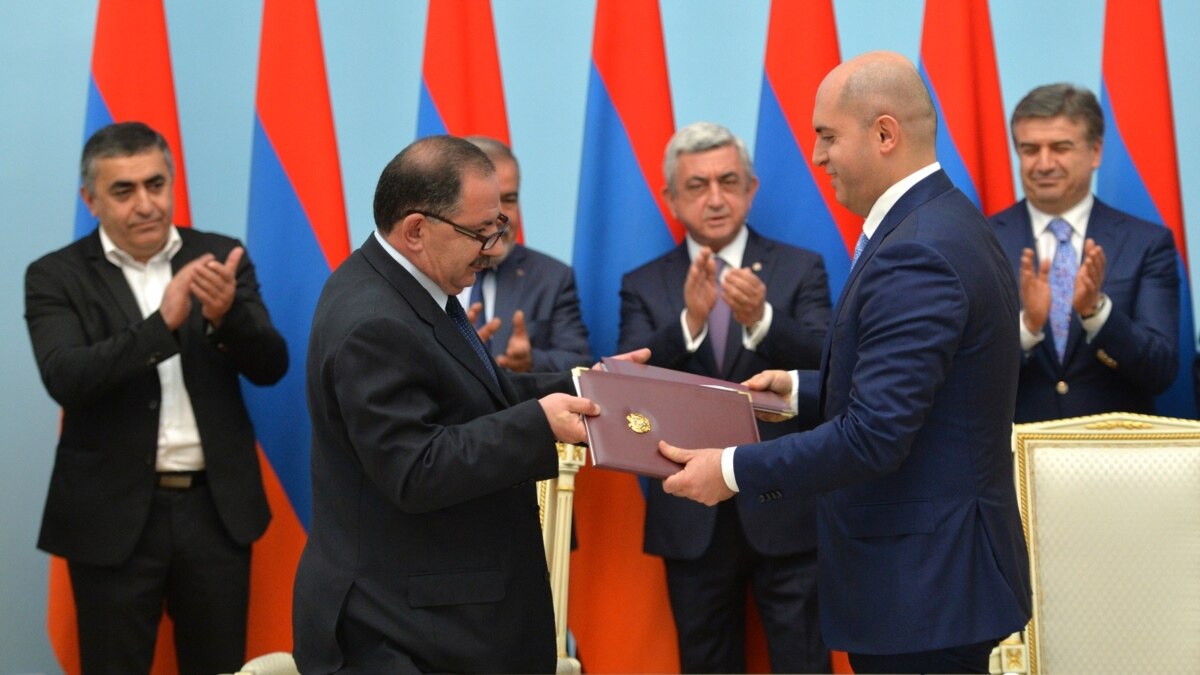 Republicans, Dashnaks Sign New Coalition Deal