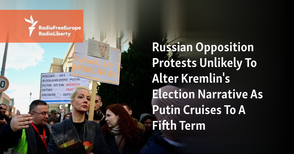 Russian Opposition Protests Unlikely To Alter Kremlin's Election ...