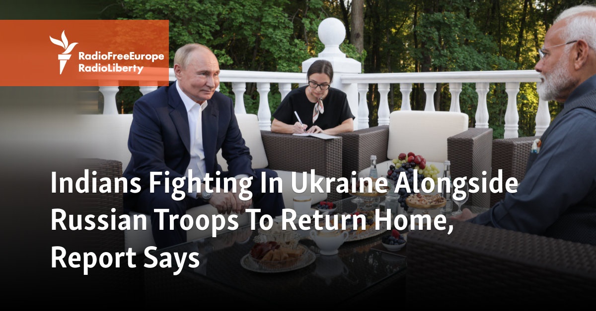Indians Fighting In Ukraine Alongside Russian Troops To Return Home ...