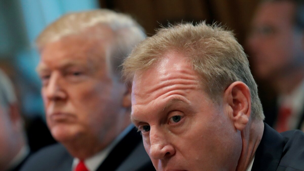 New Acting Defense Chief Takes Over At Pentagon