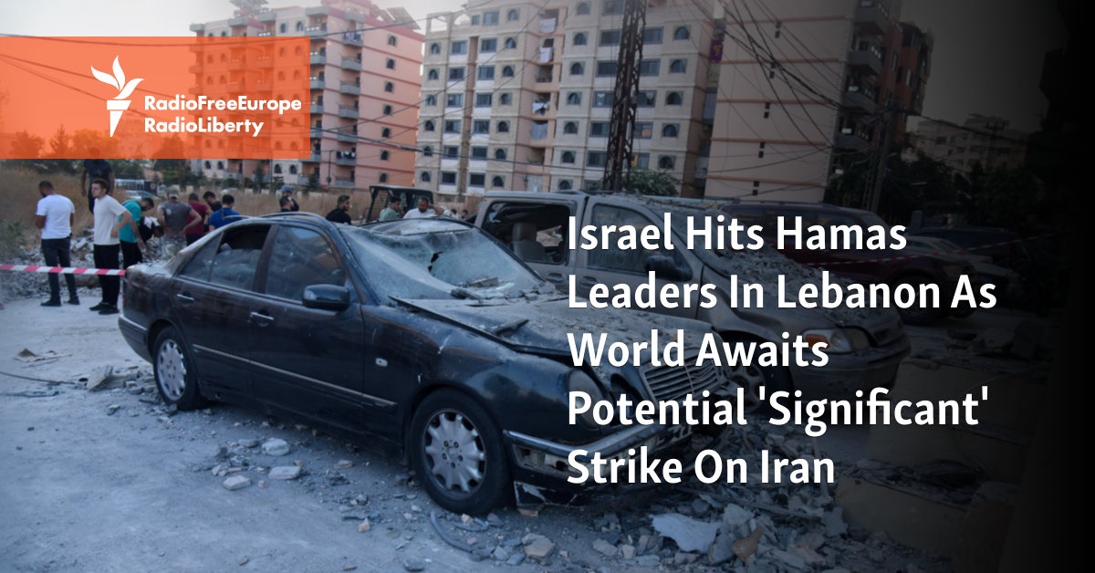 Israel Hits Hamas Leaders In Lebanon As World Awaits Potential ...