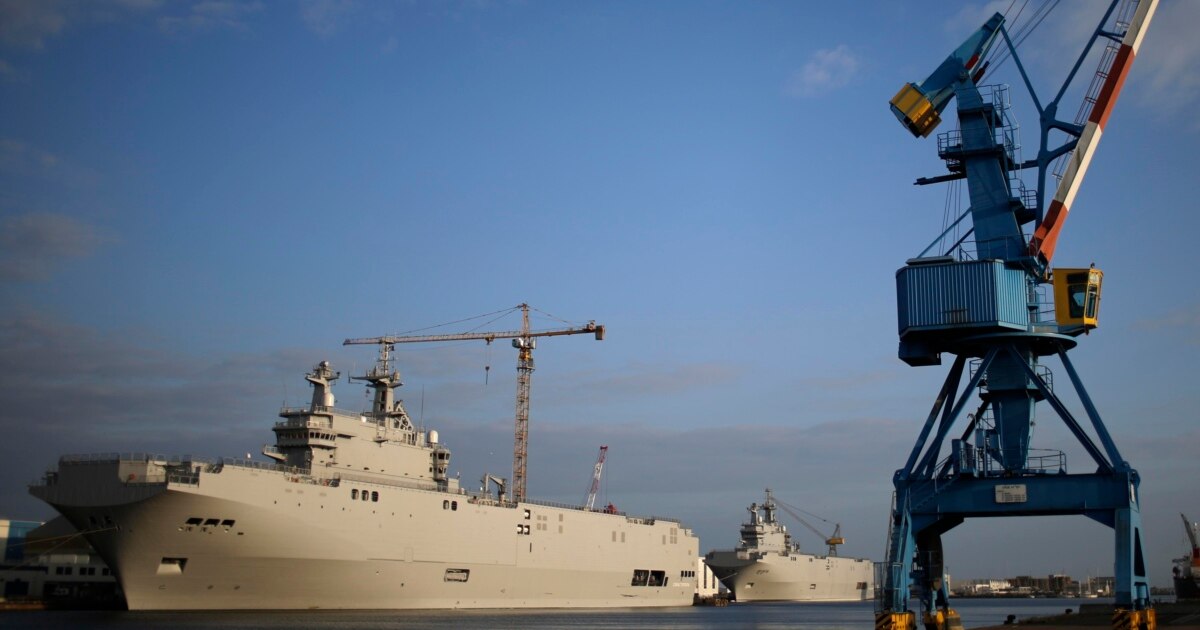 Egypt To Buy Mistral Warships Originally Built For Russia