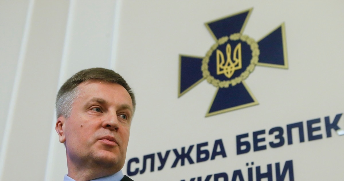 Ukrainian Security Service Chief Fired