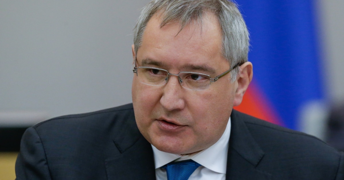 Russian Activist Calls On Rogozin To Put His Tooth Where His Mouth Is