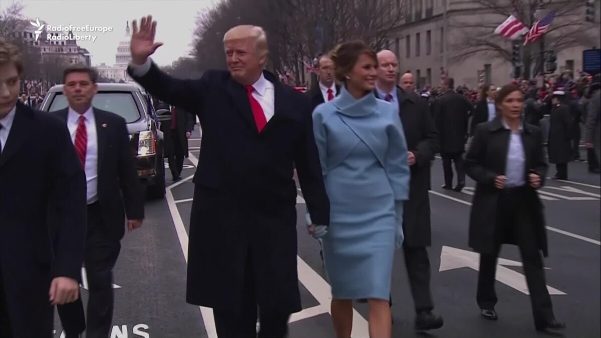 Trump Leads Inaugural Parade Through Washington