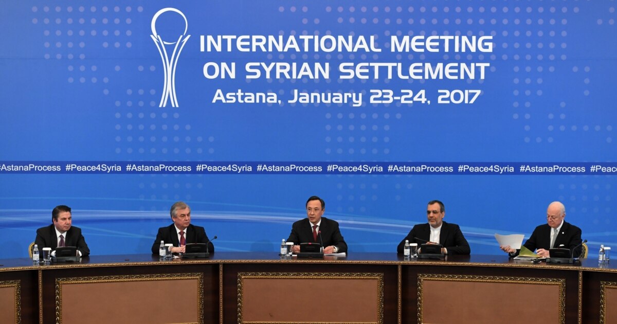 Russia, Iran, Turkey Set Astana Talks To Discuss Syria Cease-Fire