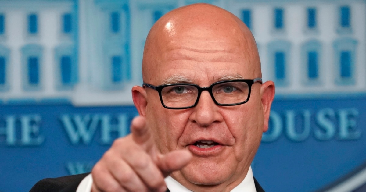 McMaster: Relations Between U.S. And Pakistan Can No Longer Bear ...