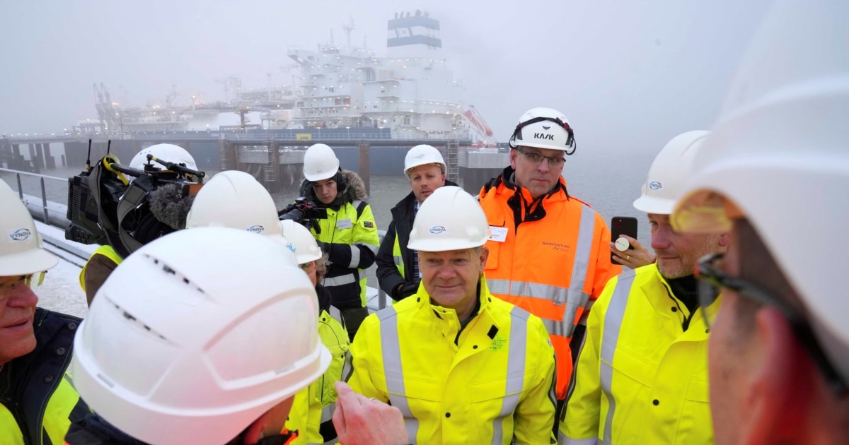 Germany Opens First Floating LNG Terminal To Counter Lost Russian Gas