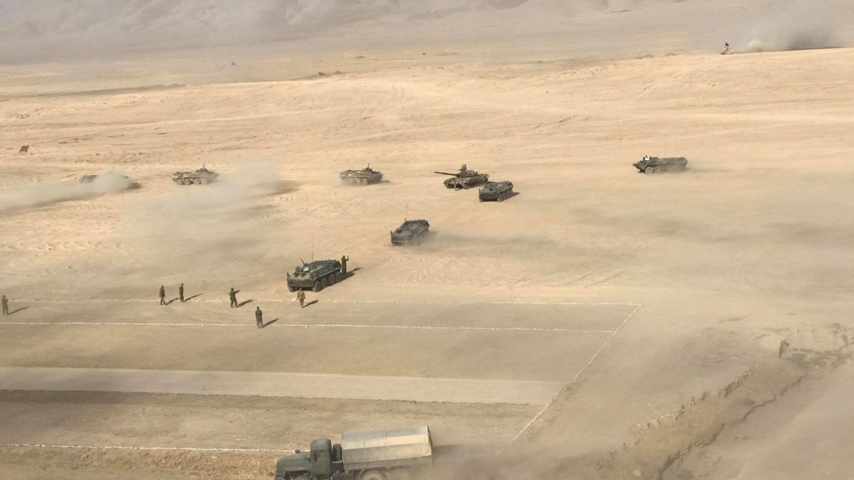 Russia Wraps Up Drills With Uzbek And Tajik Troops Near Afghan Border