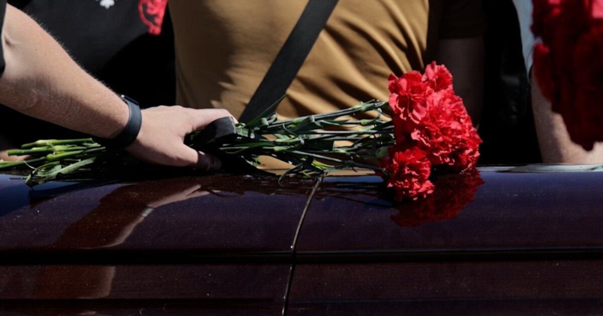 Ukrainians Mourn The Loss Of F-16 Pilot Ustymenko