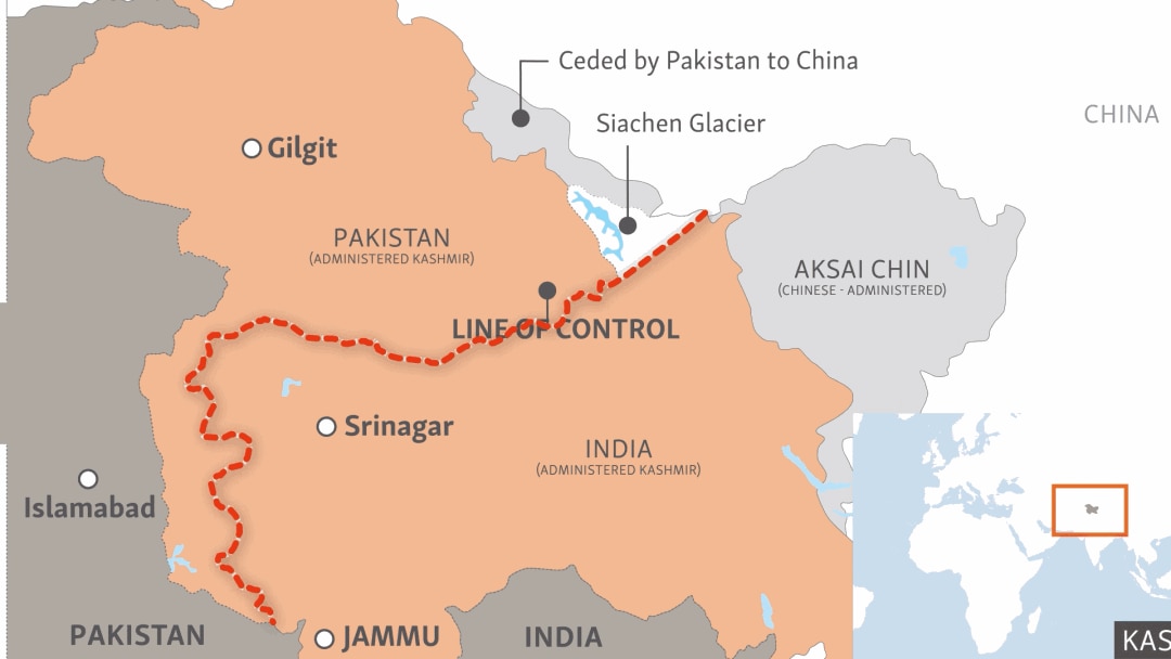 Kashmir Conflict Map