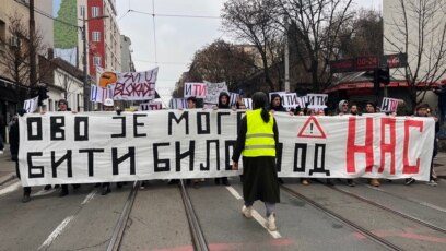 Automobil udario studentkinju na blokadi u Beogradu – Jedinstvena Bosna i Hercegovina