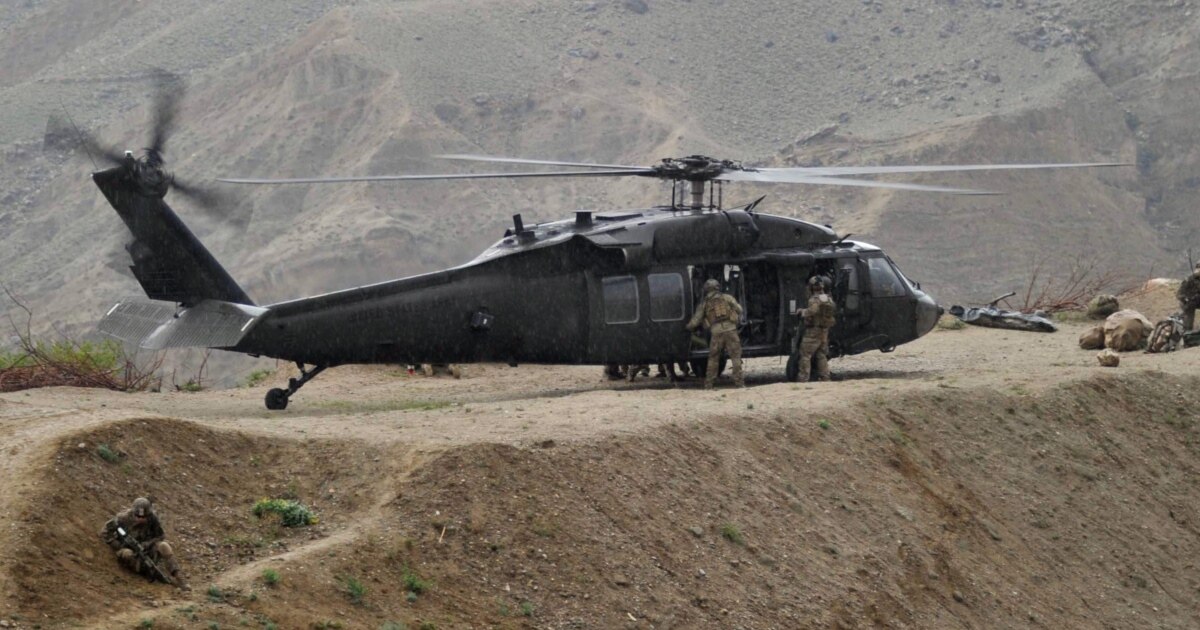Afghan Air Force Receives First U.S.-Made Black Hawk Helicopters