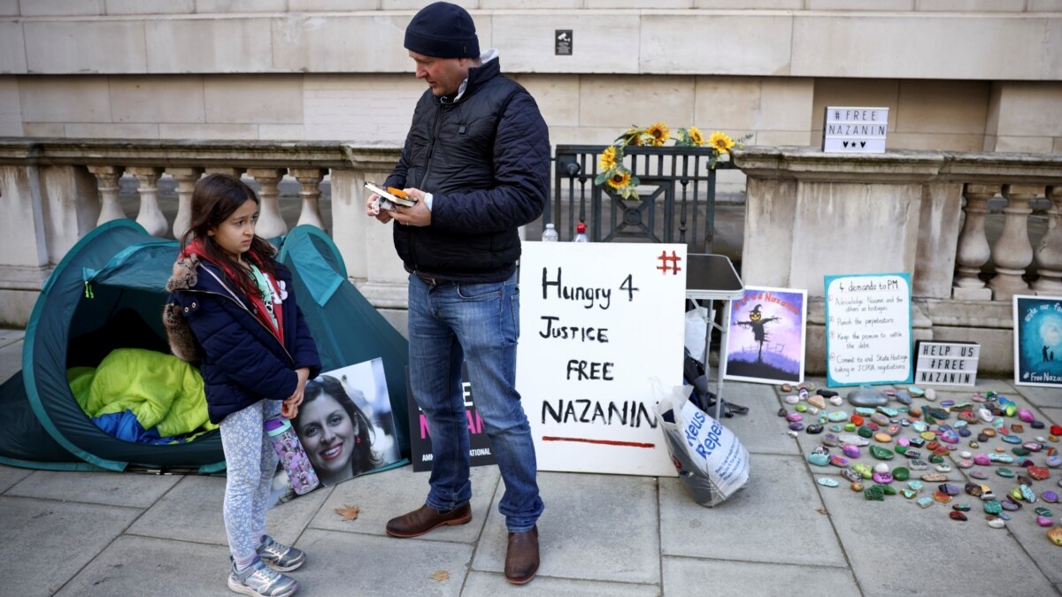 Husband Of British-Iranian Woman Jailed In Iran Ends Hunger Strike