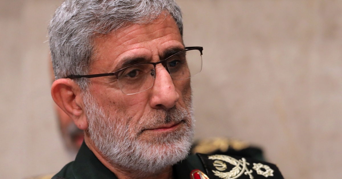 Iran's New Quds Force Leader Has A Long, Shadowy History With Afghanistan