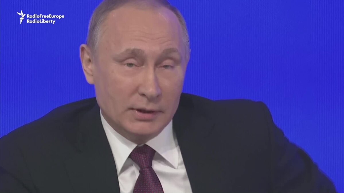 At Annual News Conference, Putin Says U.S. Ties Can't Get Worse, Hopes ...