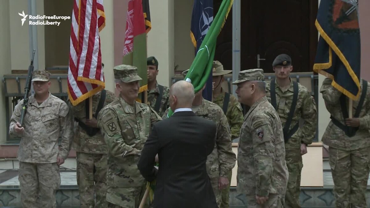U.S. General Nicholson Takes Command Of Forces In Afghanistan