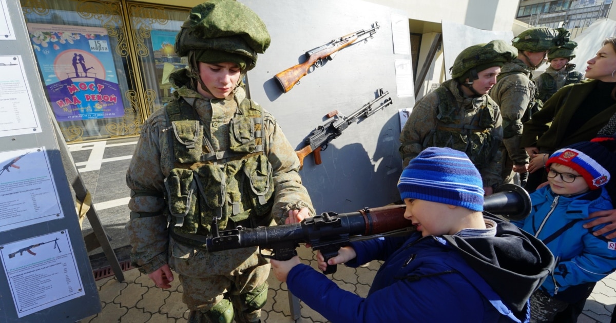 'Loyal Soldiers Of Putin': Ukraine, Activists Call Militarization Of ...
