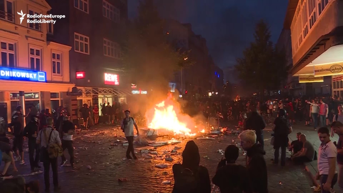 Protests At G20 Summit Continue In Hamburg